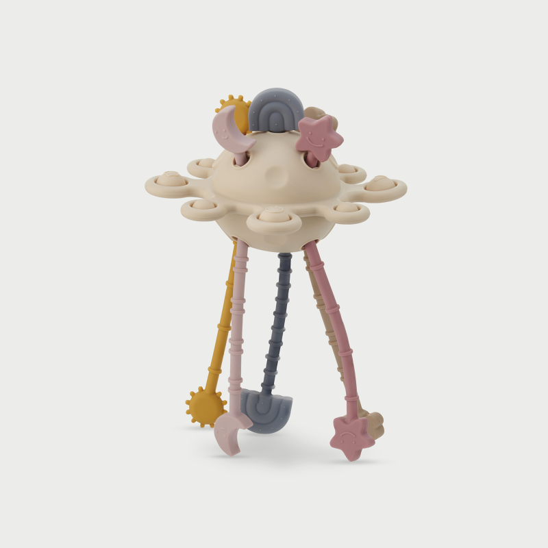Silisoft Zip Pull Toy (Earth) | Commotion