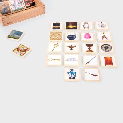 Wooden Story Tiles - Pk90 | Commotion