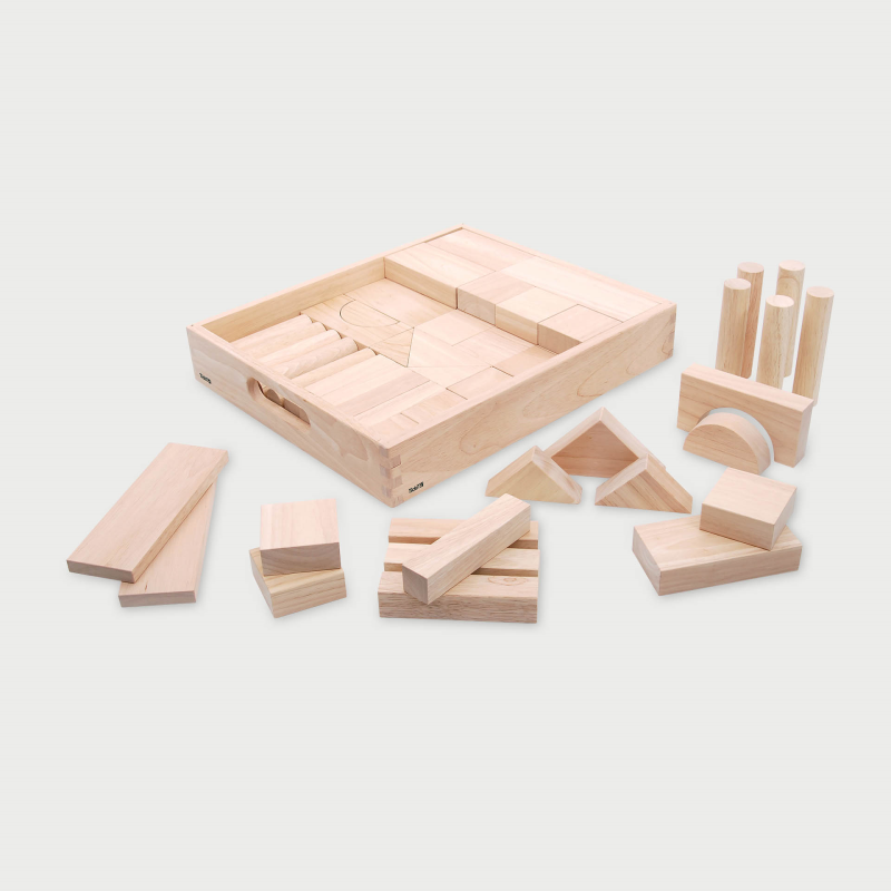 Wooden Jumbo Blocks FSC 100% - Pk54 | Commotion