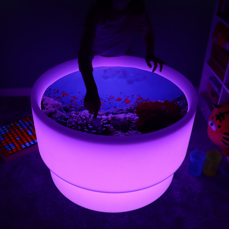Discovery Glow Table + Under The Sea Discovery Play Mat | Commotion