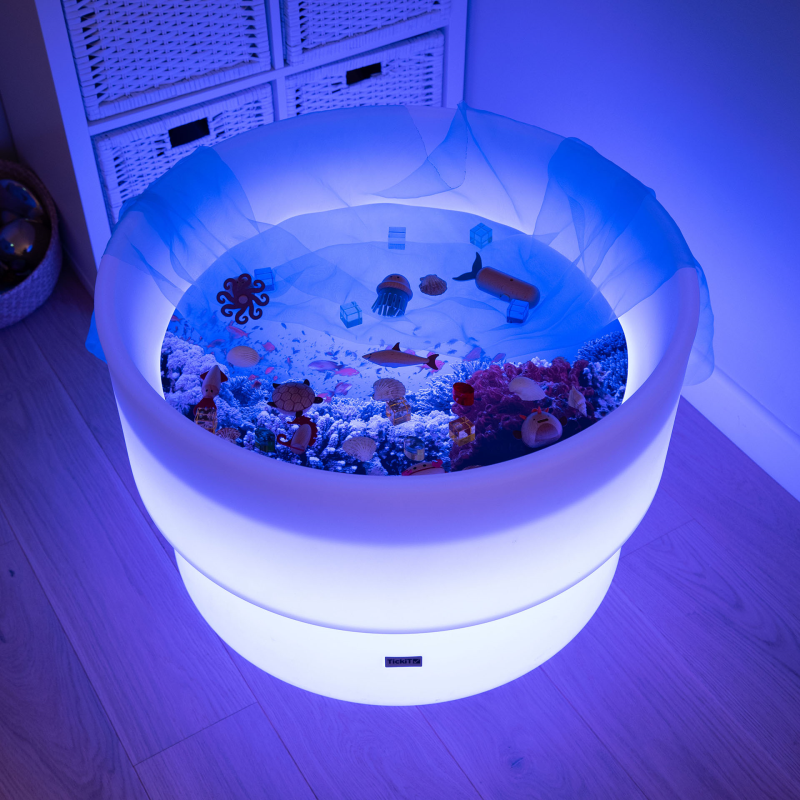 Discovery Glow Table + Under The Sea Discovery Play Mat | Commotion
