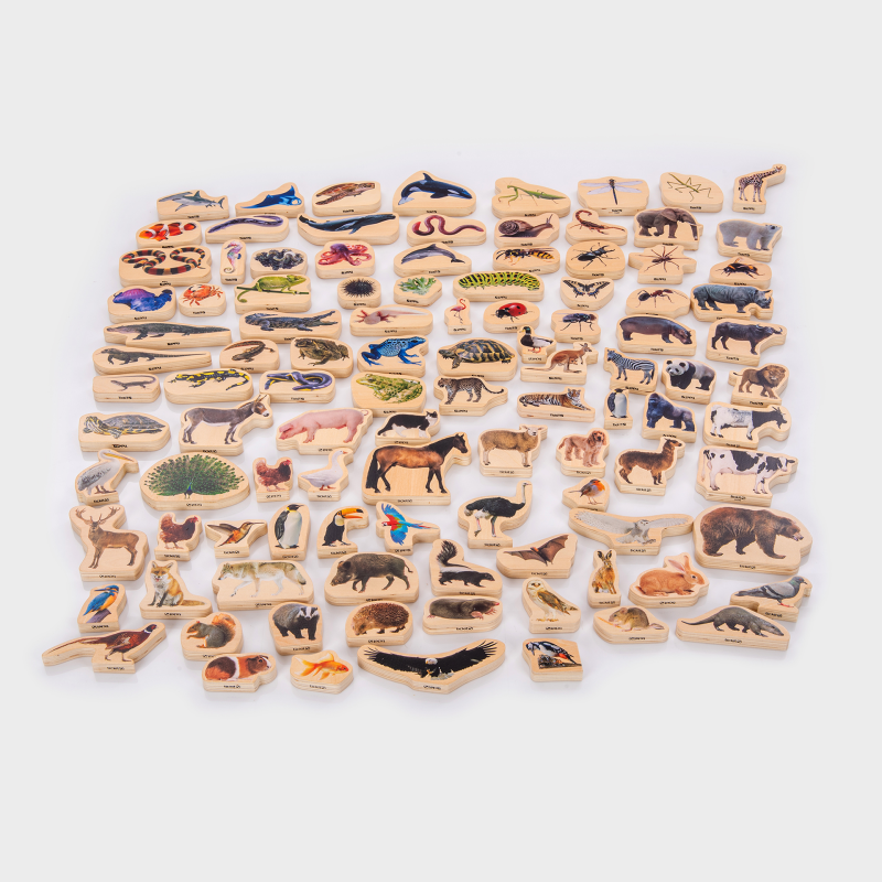 Wooden Animal Blocks Bundle | Commotion