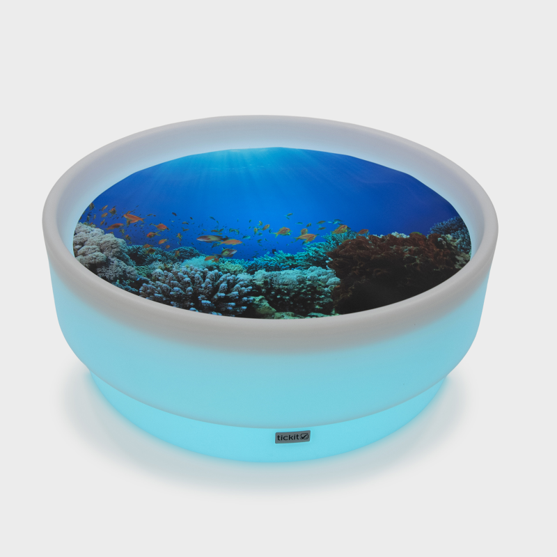 Discovery Glow Low Table + Under The Sea Discovery Play Mat | Commotion