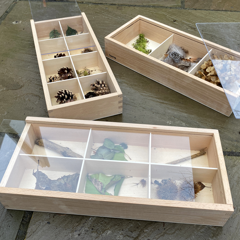 Wooden Discovery Boxes - Pk3 | Commotion